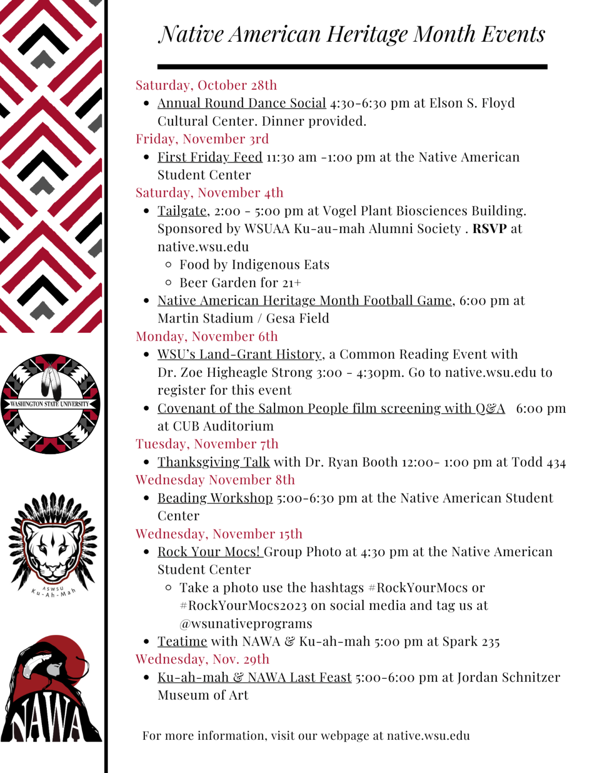 Native American Programs | Washington State University