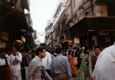 Street in Old Delhi. December 27, 1992 | Common Errors in English Usage ...