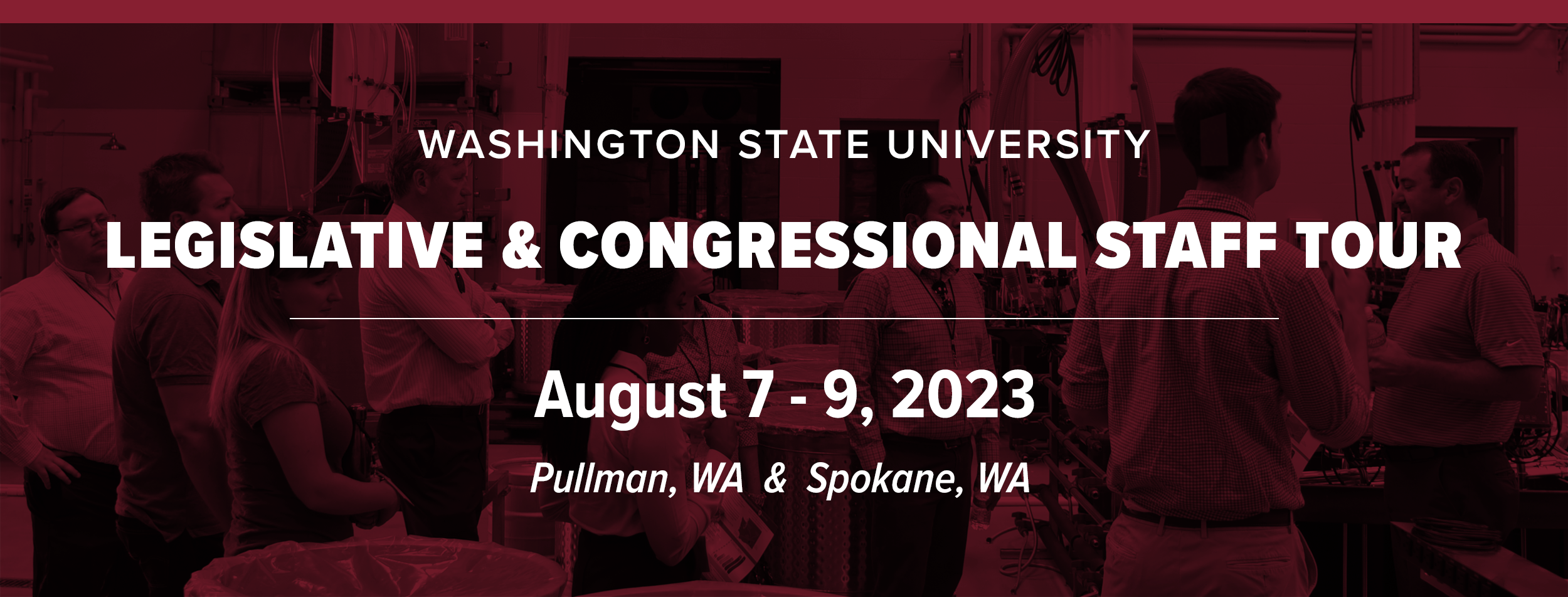 Staff Tour | WSU Government Relations | Washington State University