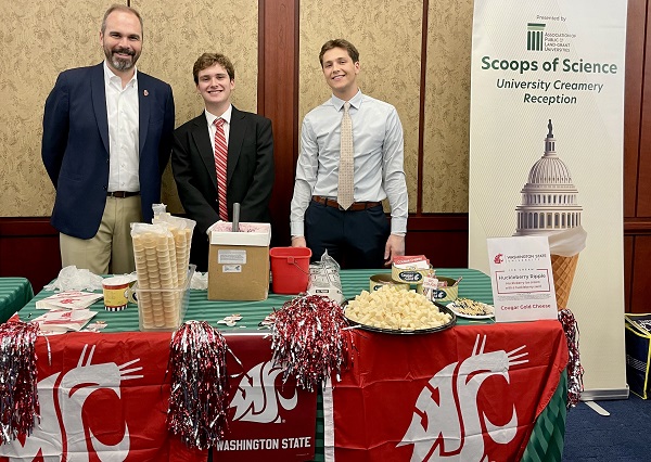 WSU’s dairy research featured in D.C. | WSU Government Relations ...