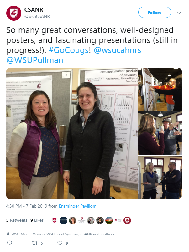 Natalia Moroz presented a poster at the BIOAg Symposium | Tanaka Lab ...