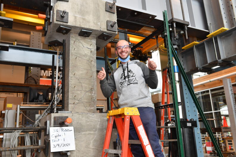 Concrete Coupling Beams | Composite Materials & Engineering Center ...