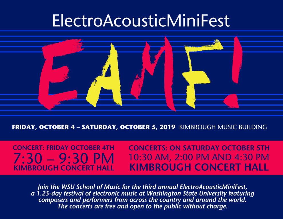 ElectroAcoustic Mini-Festival Concert | Events | Washington State ...