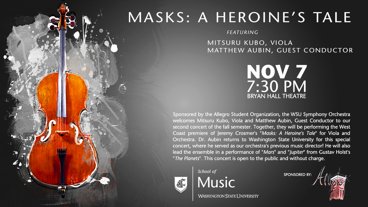 Symphony Orchestra Concert + LIVESTREAM | Events | Washington State ...