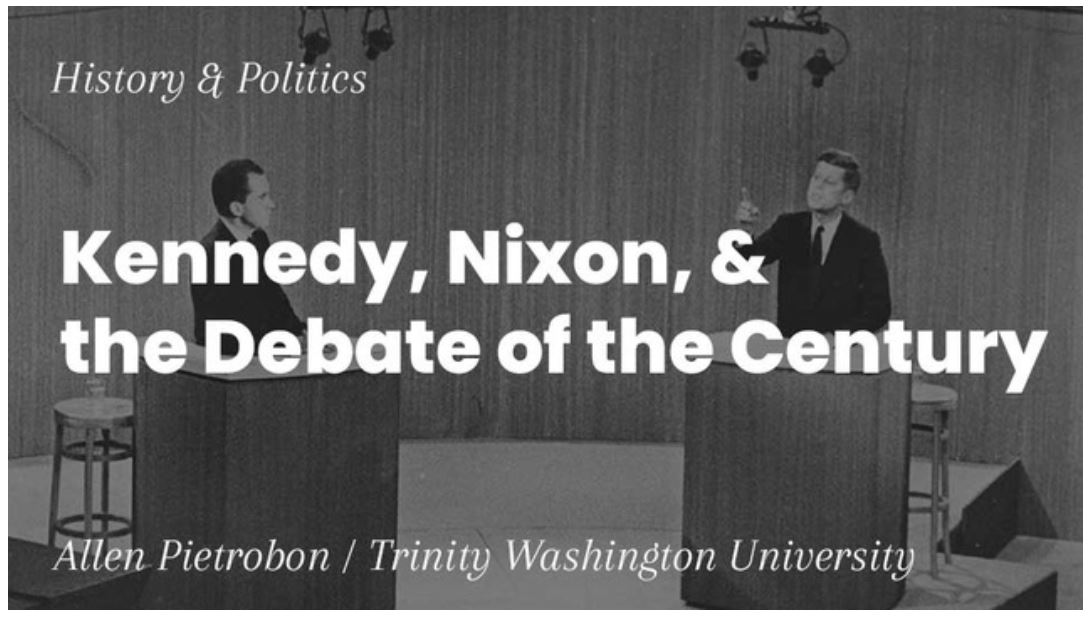 Kennedy, Nixon, & the Debate of the Century | Events | Washington State ...