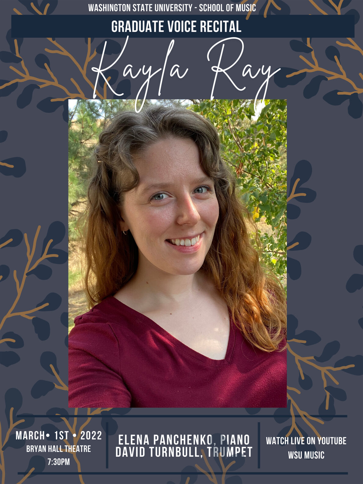 Graduate Recital – Kayla A. Ray, voice | Events | Washington State ...