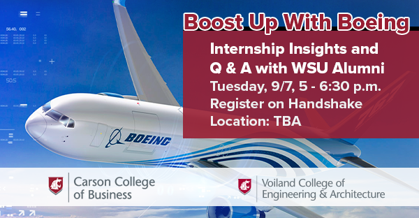 Boost Up with Boeing: Internship Insights and Q&A with WSU Alumni ...