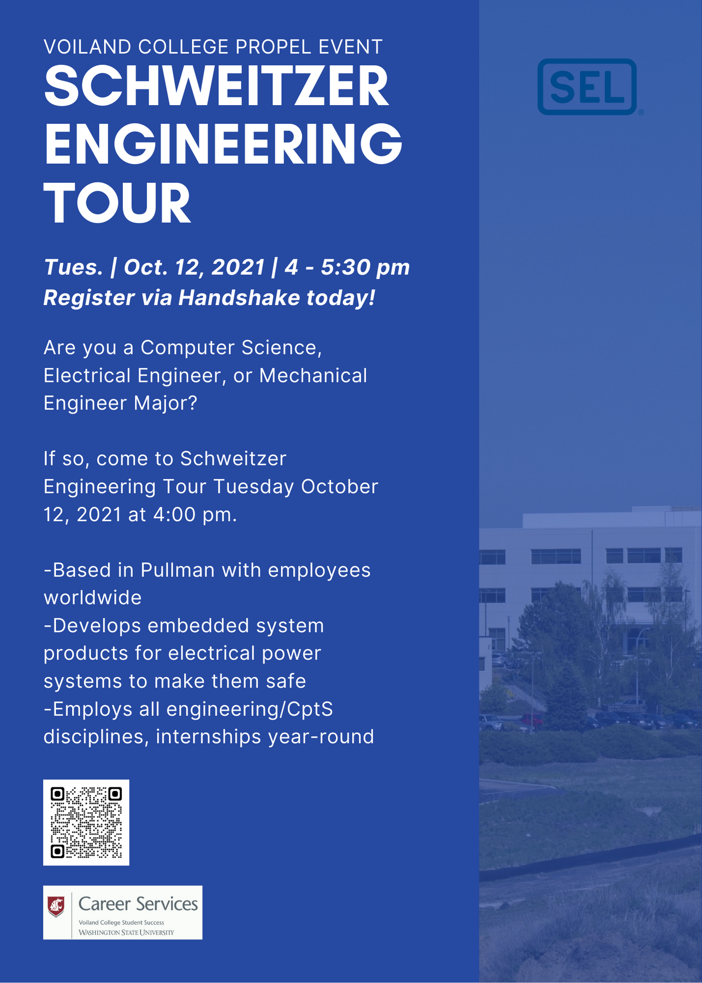 Schweitzer Engineering Laboratory Industry Tour (Virtual) | Events ...