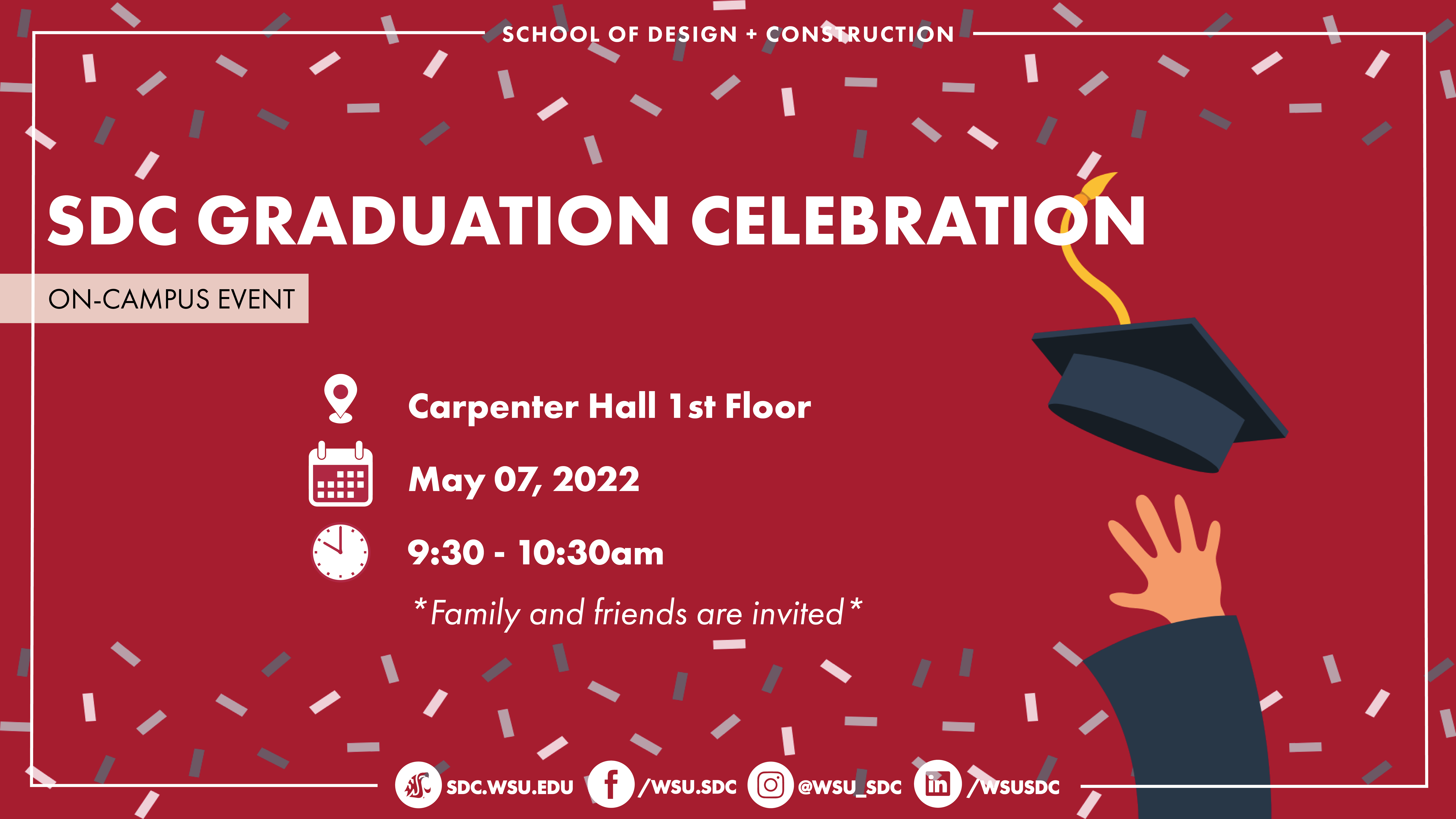SDC Graduation Celebration | Events | Washington State University