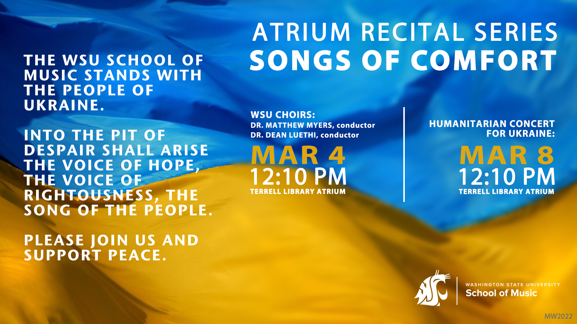 Atrium Recital Series | Events | Washington State University