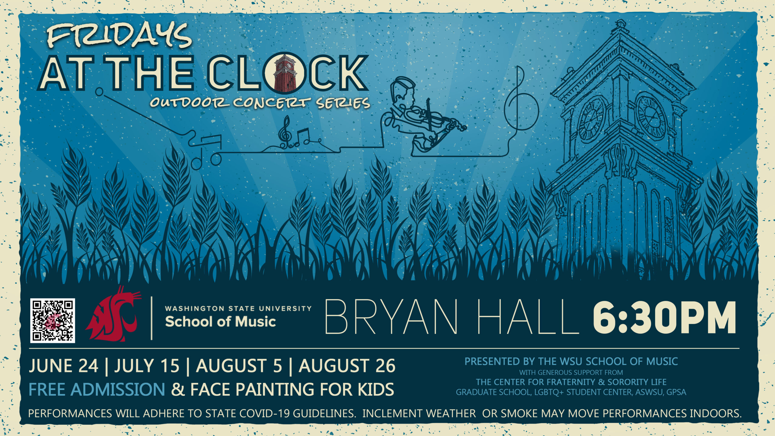 Fridays at the Clock | Events | Washington State University