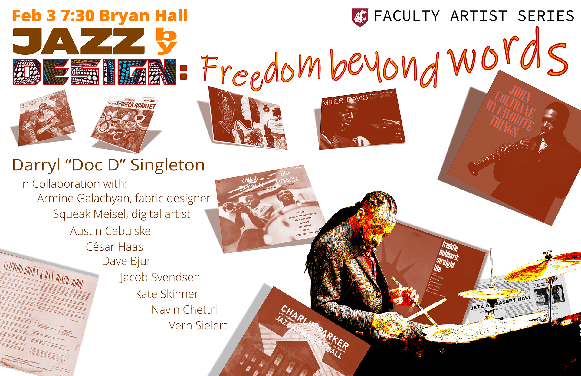 Faculty Artist Series: Darryl Singleton, percussion | Events ...