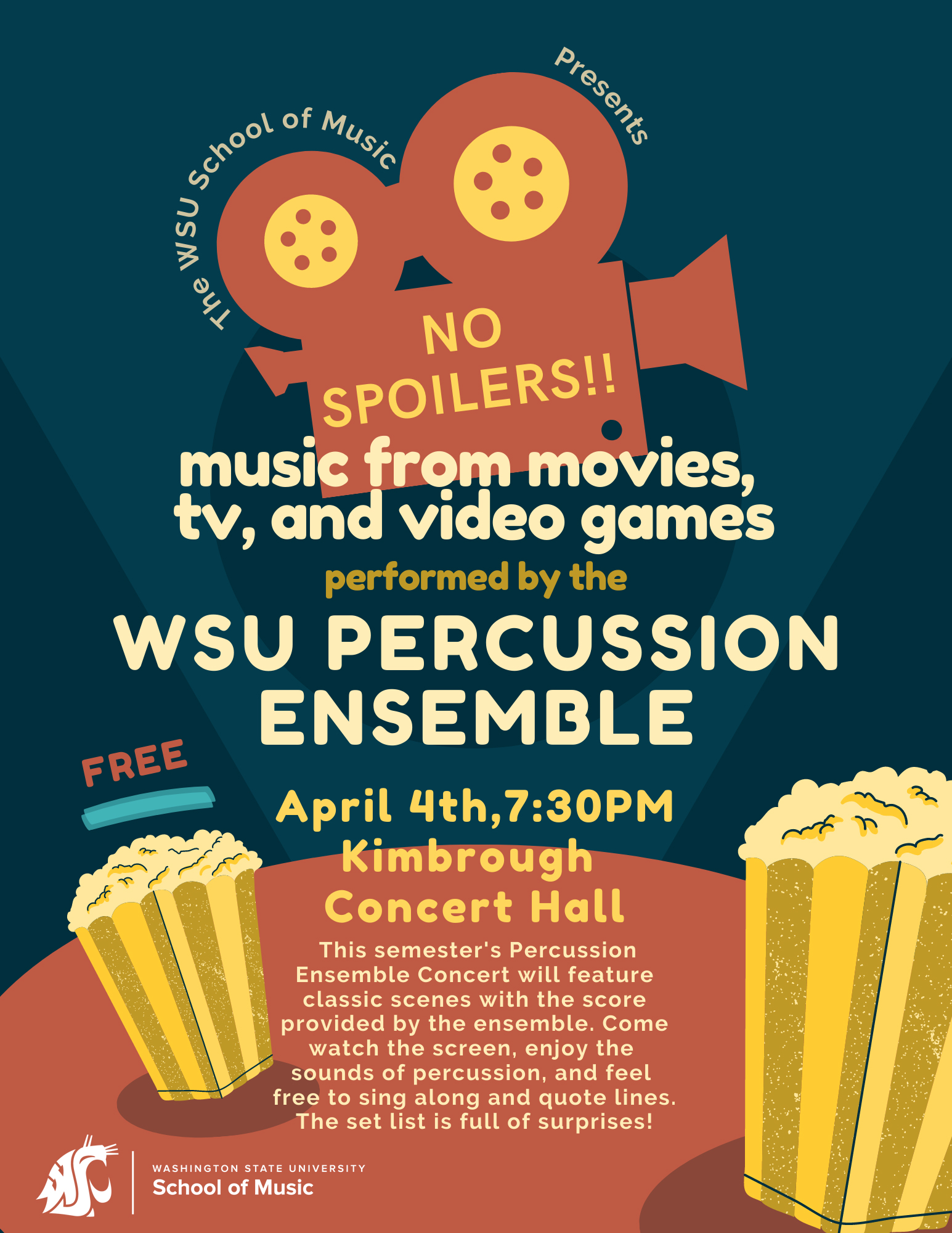 Percussion Ensemble Concert | Events | Washington State University