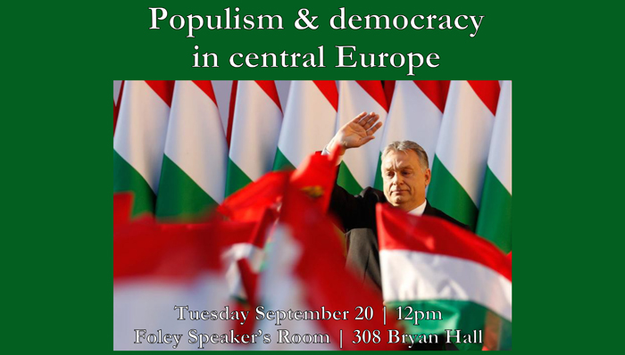 Populism & democracy in central Europe | Events | Washington State ...