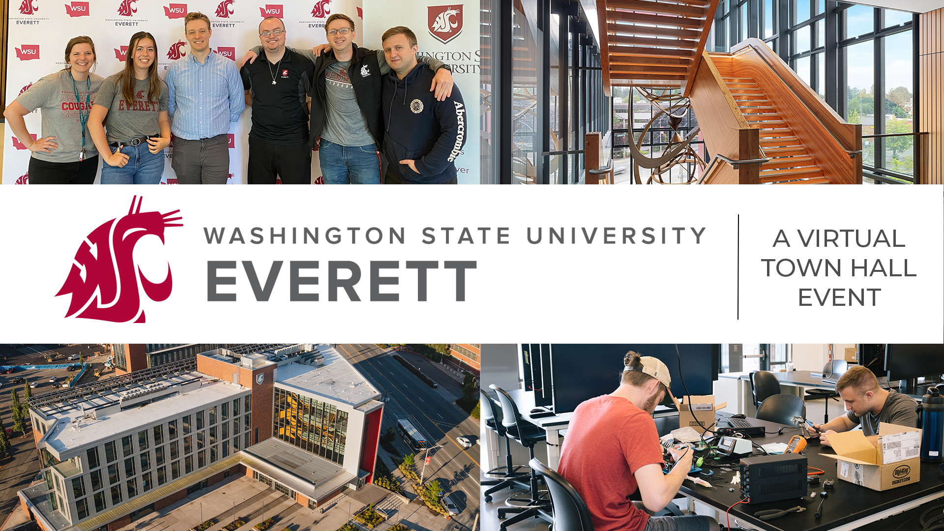 WSU Everett Town Hall – Virtual | Events | Washington State University