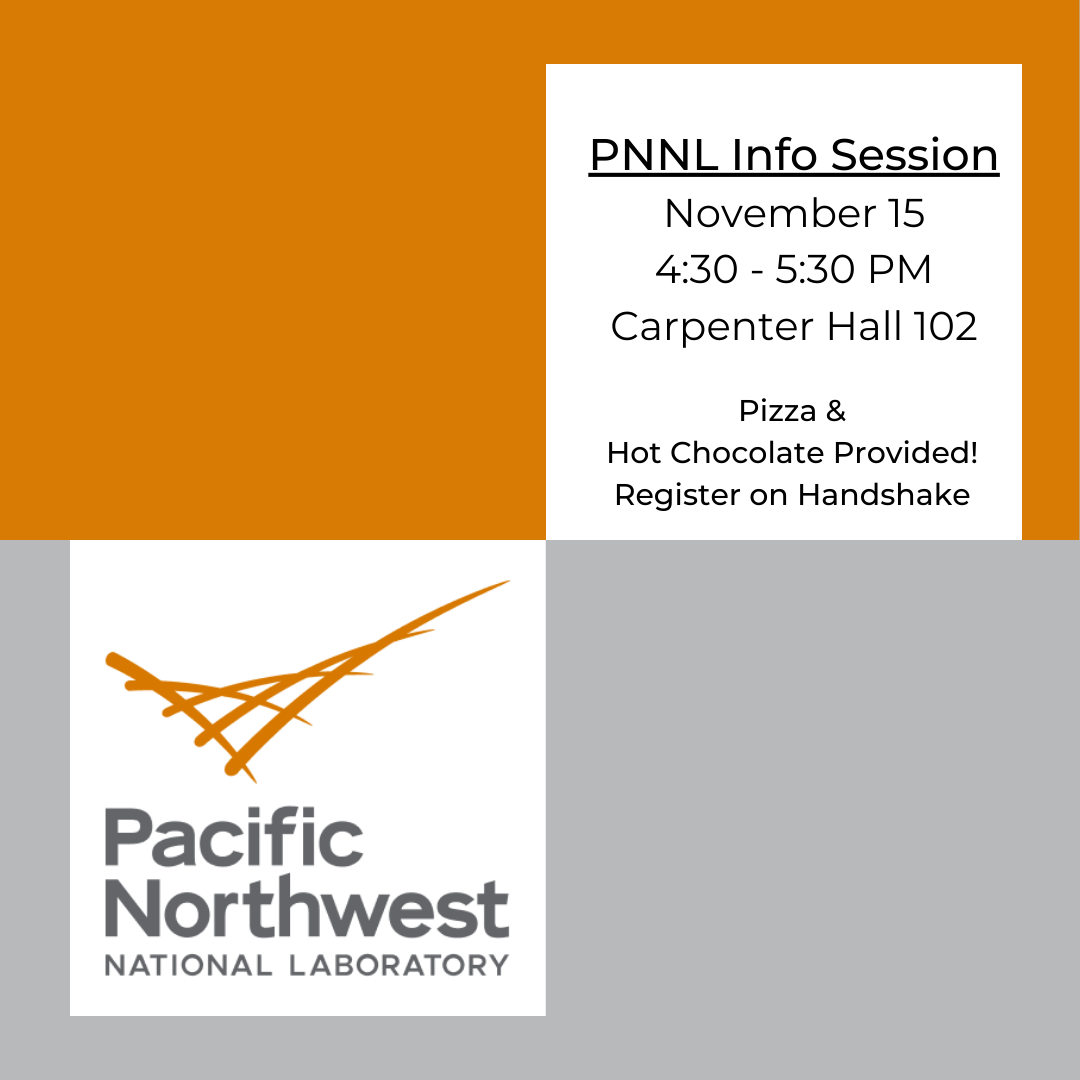 Pacific Northwest National Lab (PNNL) Information Session | Events ...