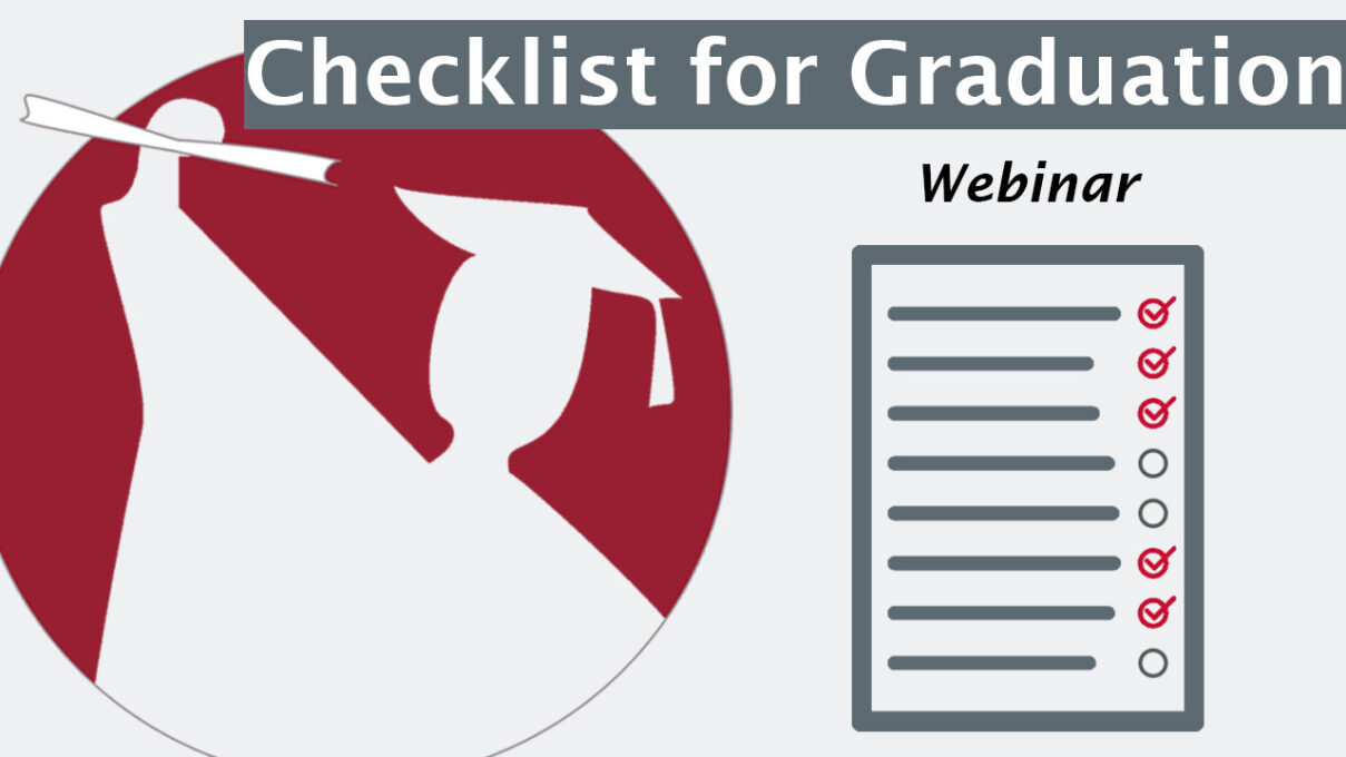 Checklist for Graduation | Events | Washington State University