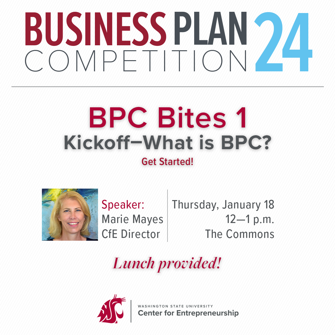 BPC Bites : Kickoff – What is BPC? | Events | Washington State University