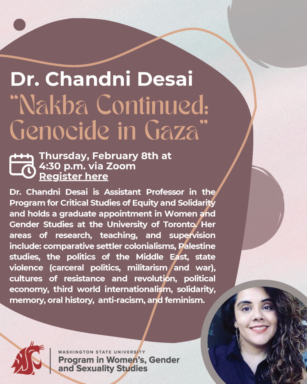 Program in Women’s, Gender, and Sexuality Studies Webinar with Dr ...