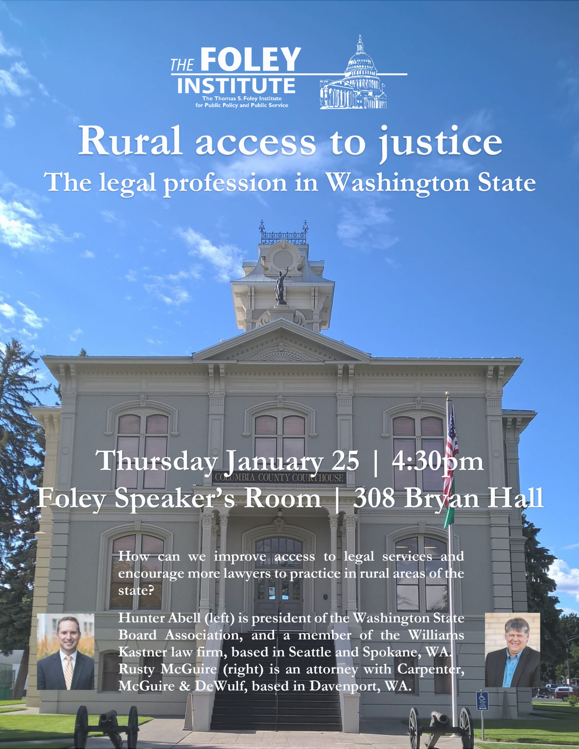 Rural access to justice | Events | Washington State University