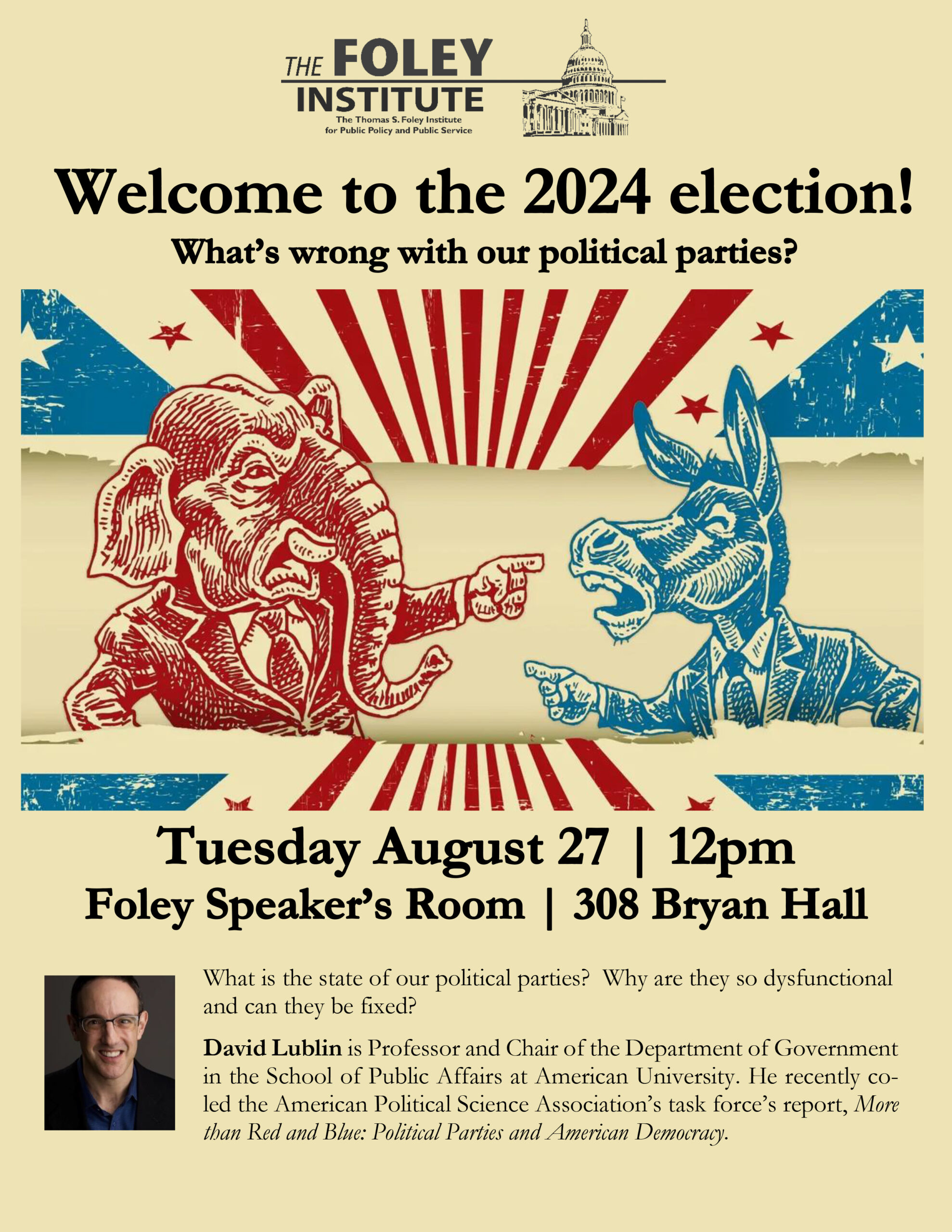 The Foley Institute: Welcome to the 2024 Election! What’s wrong with ...