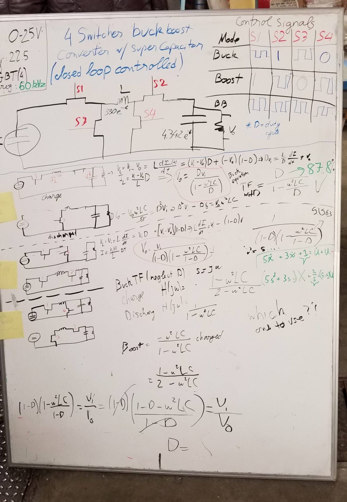 4 Switches Buck boost converter | Palouse Aerospace | Washington State ...