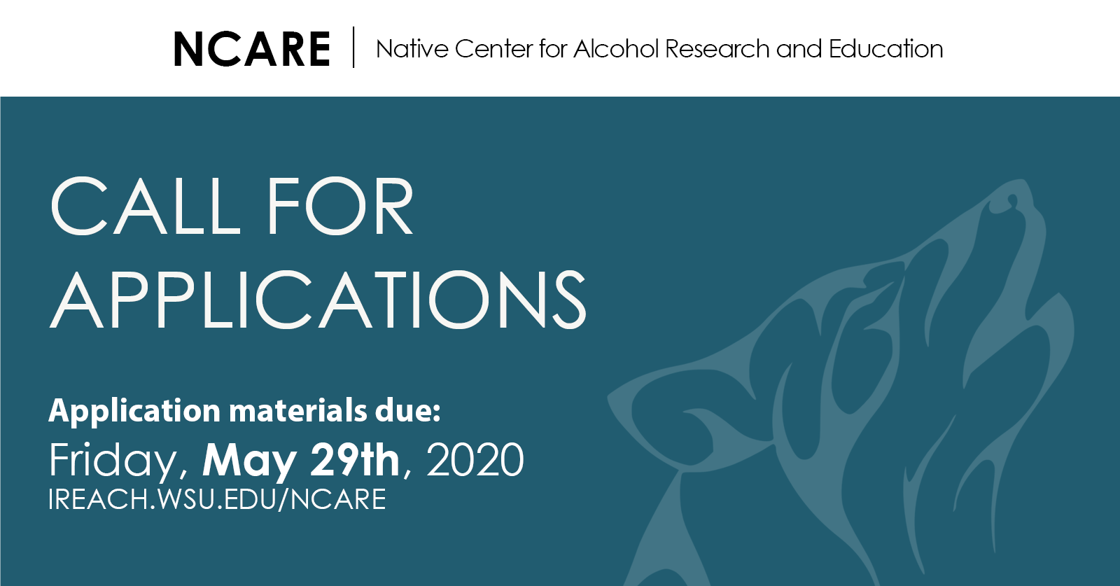 Call for Applications | NCARE | Washington State University