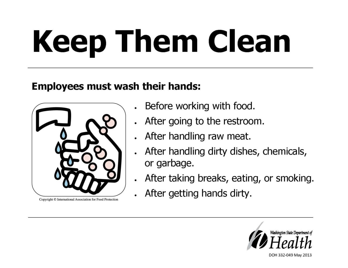 Retail Food Handling Resources | Consumer Food Safety | Washington ...