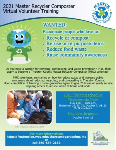 Master Recycler Composter Program | Thurston County | Washington State ...