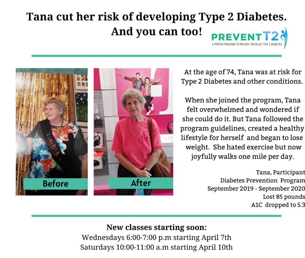 Zero Session for Prevent T2 Diabetes Prevention Program | Clark County ...