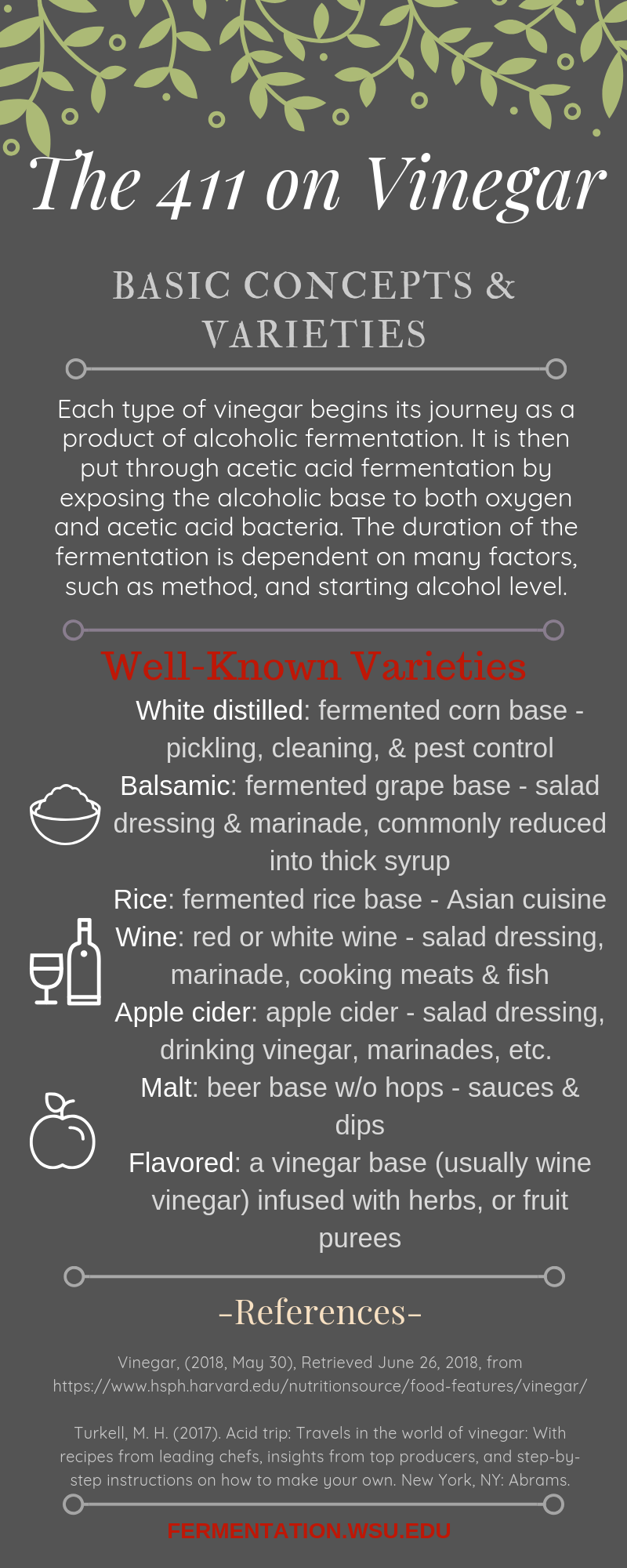 Vinegar | Fermentation | Washington State University