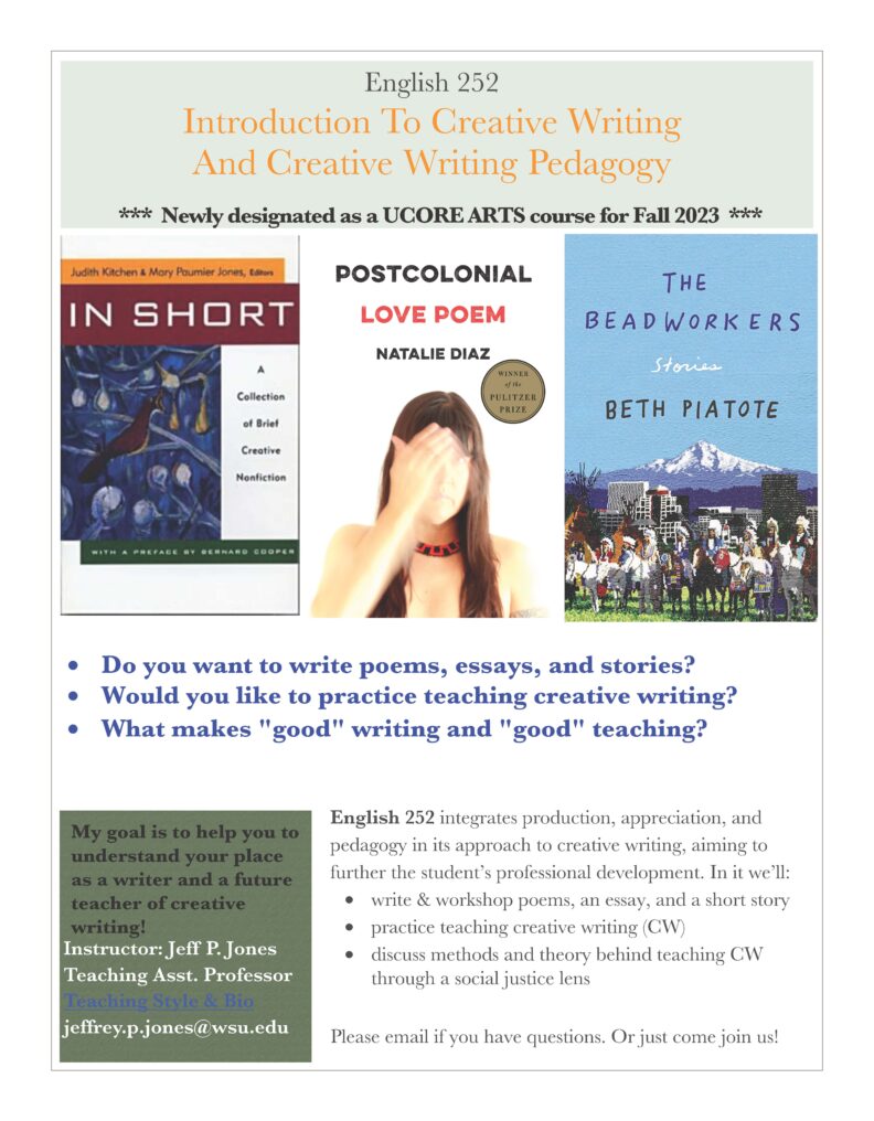 Course Descriptions | English | Washington State University