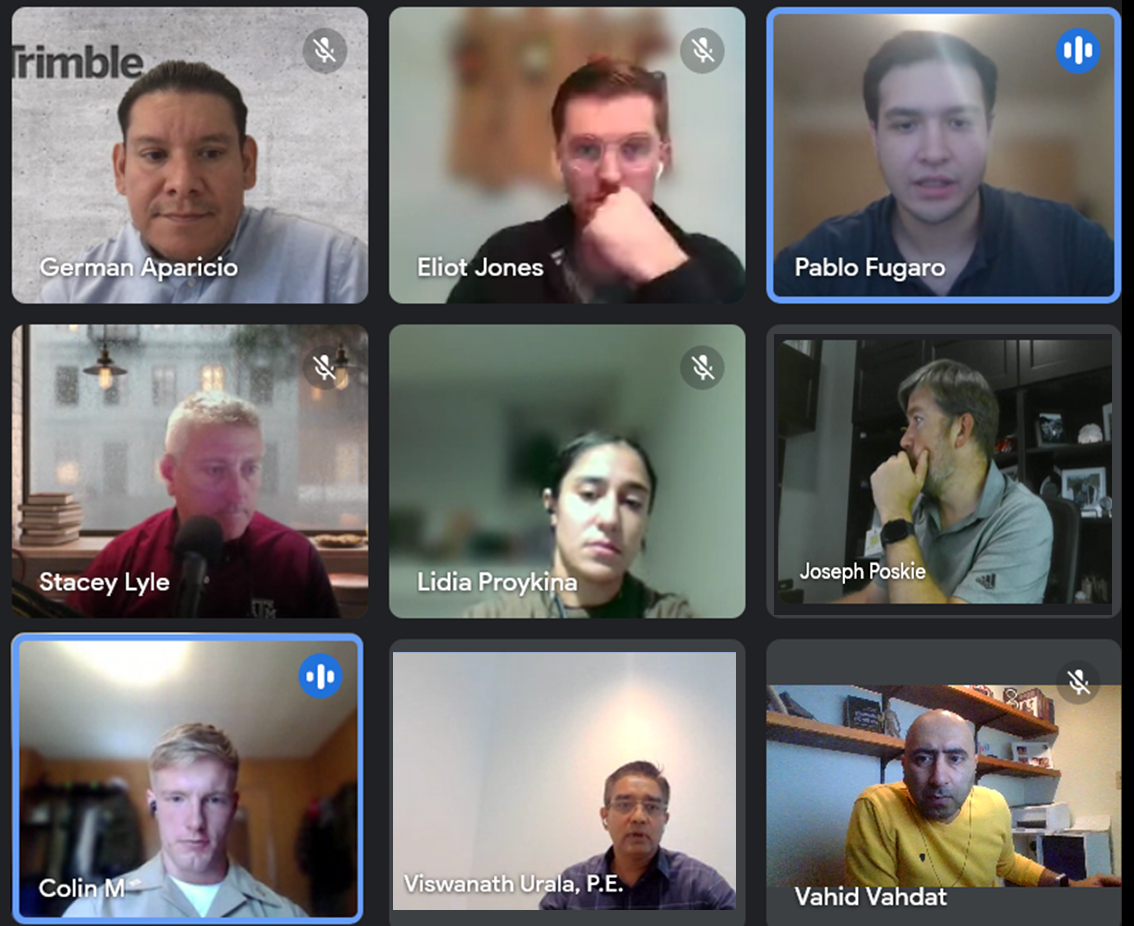 WSU students present at Trimble 0-60 Mentor Day | Trimble Technology ...