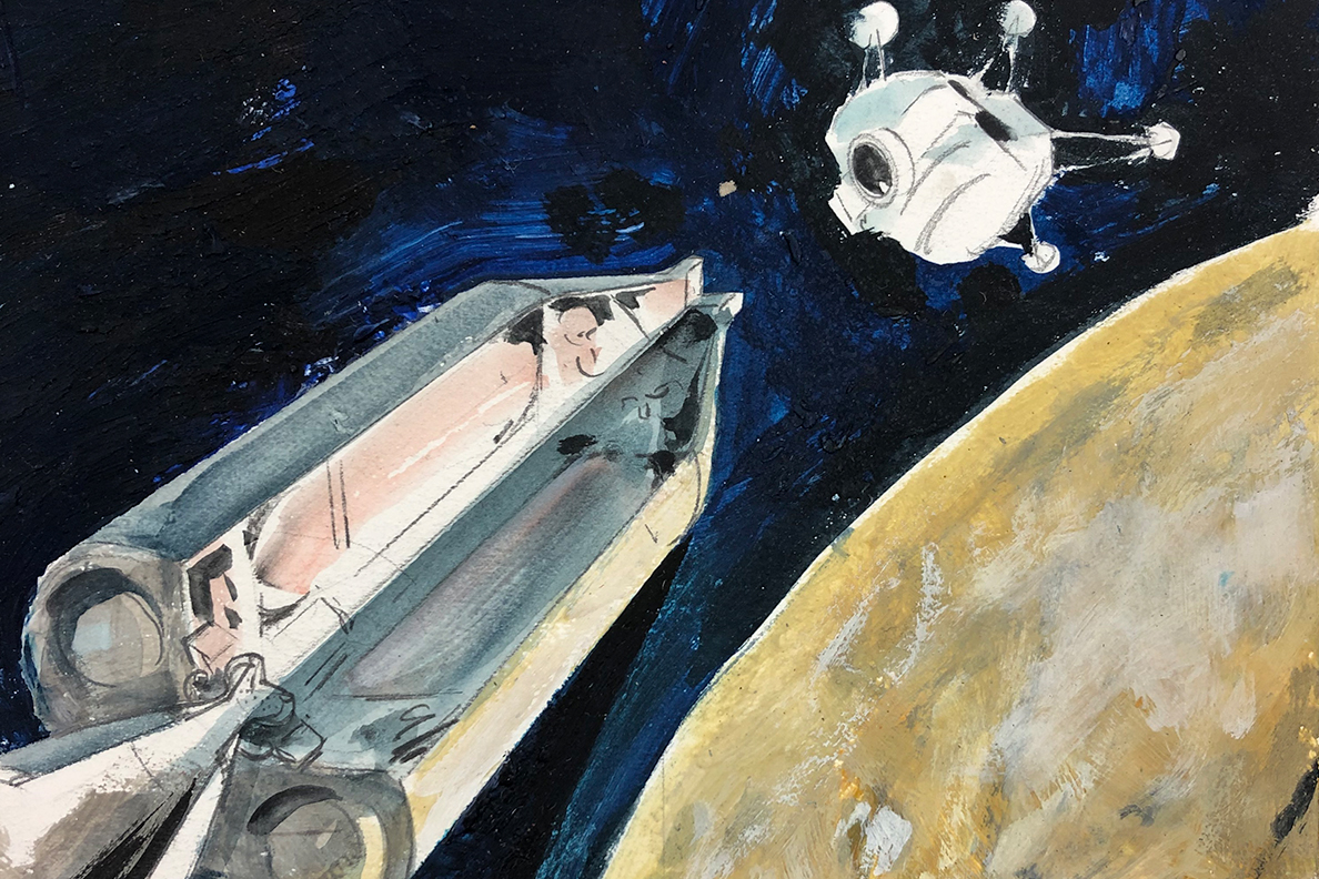 WSU grad’s art brought Apollo‑era space flight to millions – WSU Insider