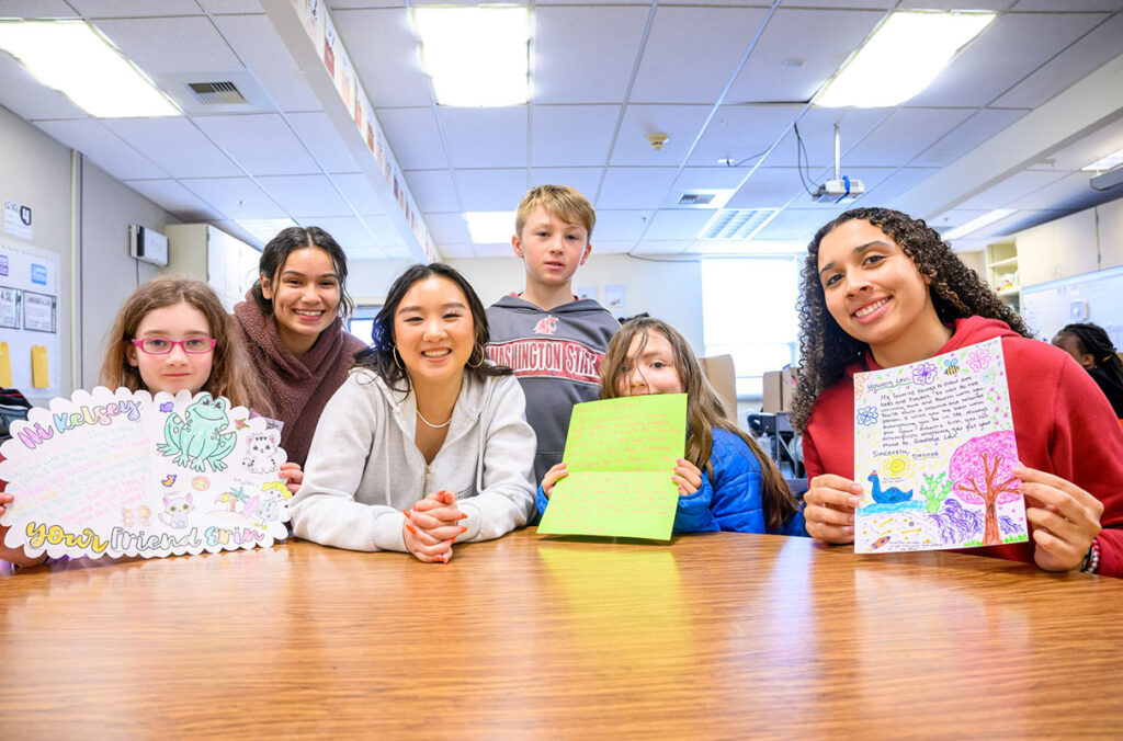WSU students connect with Palouse kids as Pen Friends – WSU Insider
