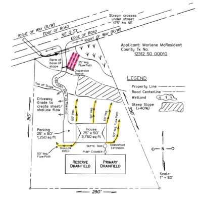 Creating a Site Map | Rural Stormwater Solutions | Washington State ...