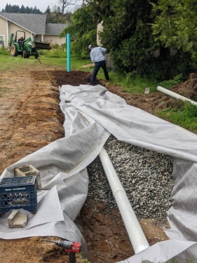 Building a Gravel Infiltration Trench | Rural Stormwater Solutions ...