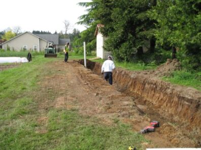Building a Gravel Infiltration Trench | Rural Stormwater Solutions ...