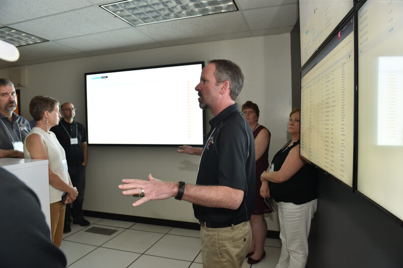 Network Operation Center Ribbon Cutting Ceremony | Information ...