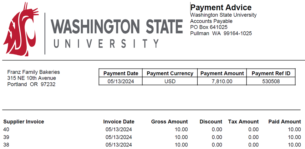 Update: Automated Supplier Remittance Details for supplier invoices ...