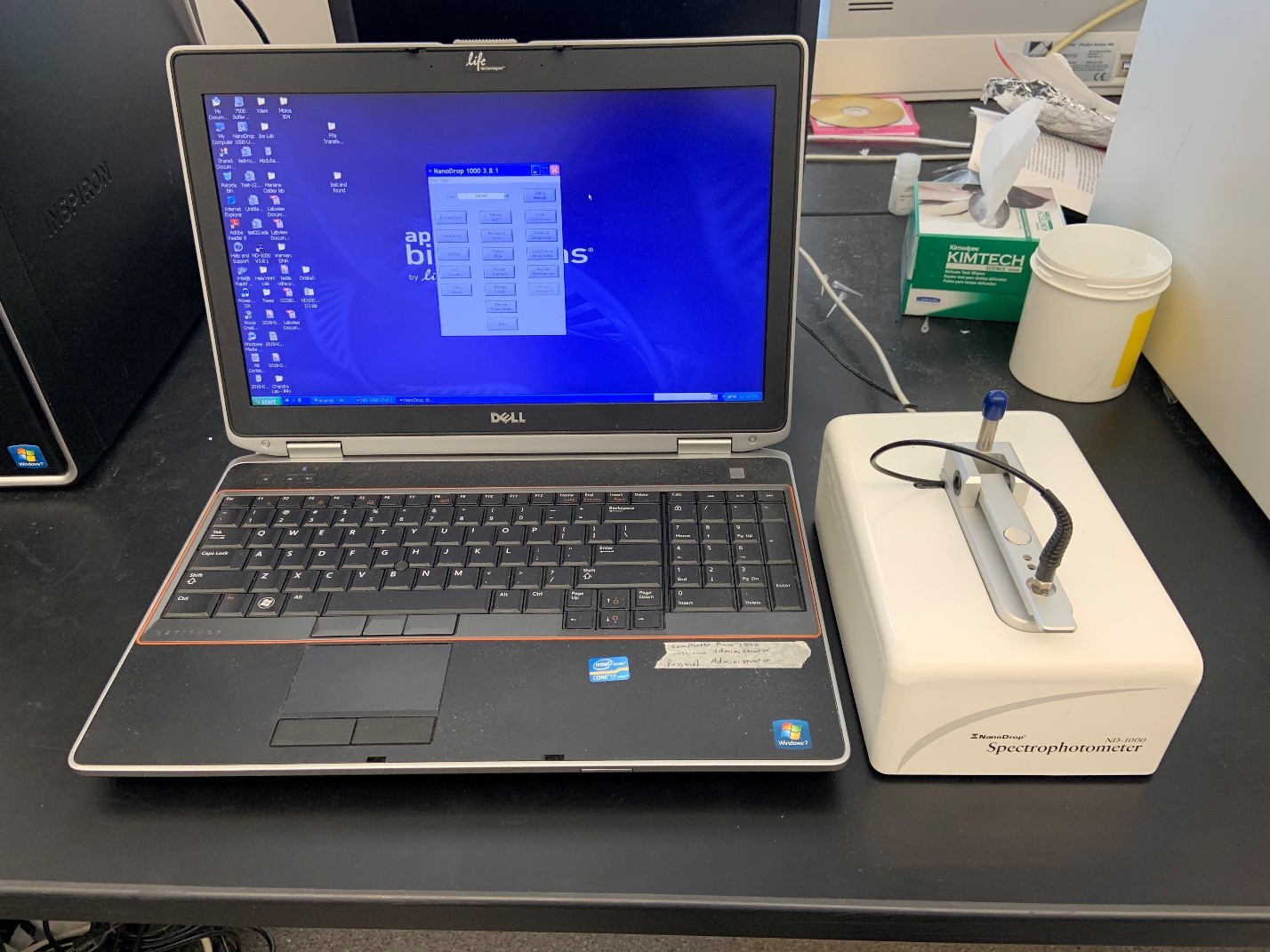 NanoDrop 1000 Spectrophotometer | Laboratory for Biotechnology and ...