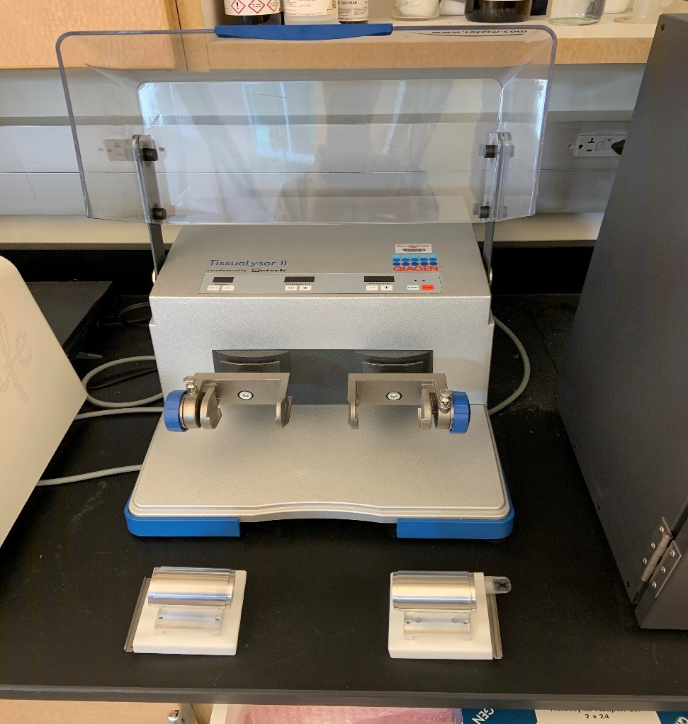 Qiagen TissueLyser | Laboratory for Biotechnology and Bioanalysis ...