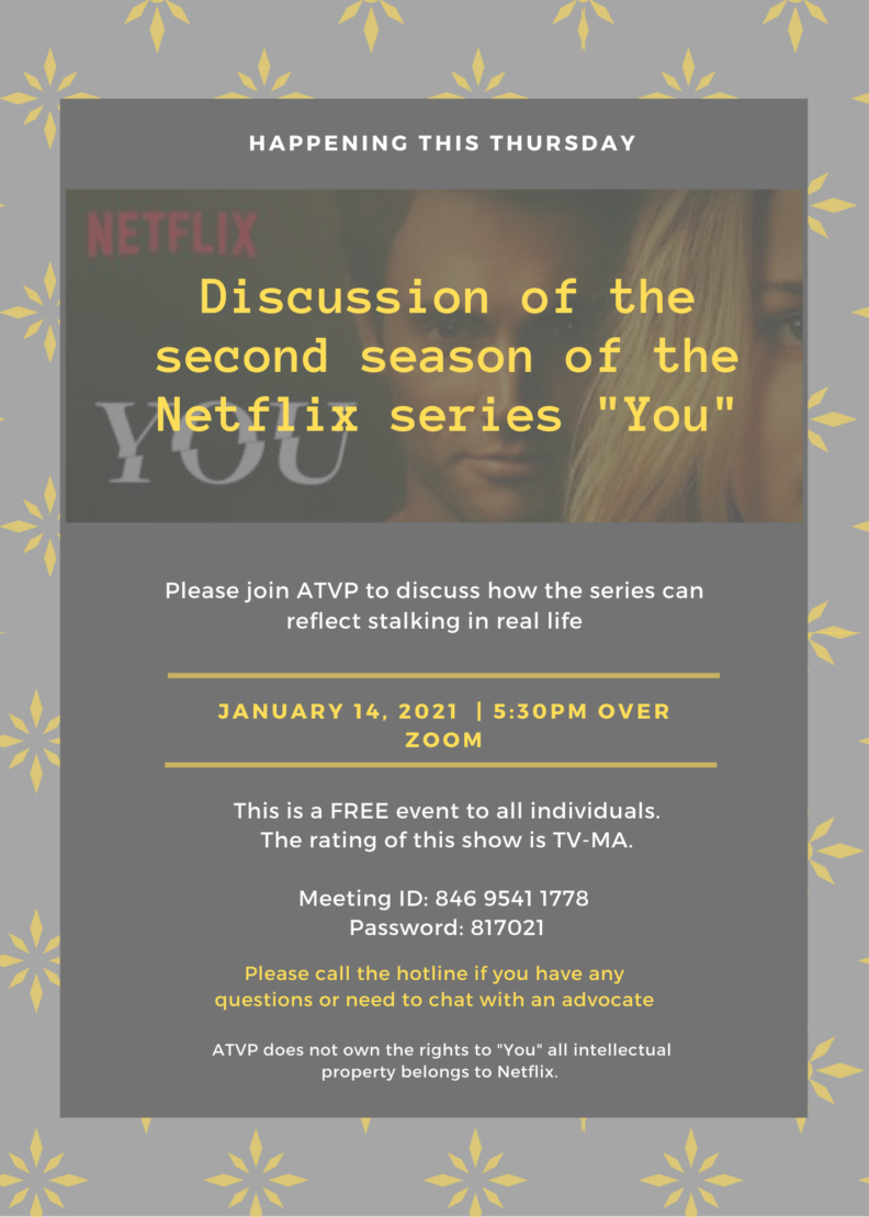 Stalking Awareness Month & an ATVP Event! | Compliance and Civil Rights ...