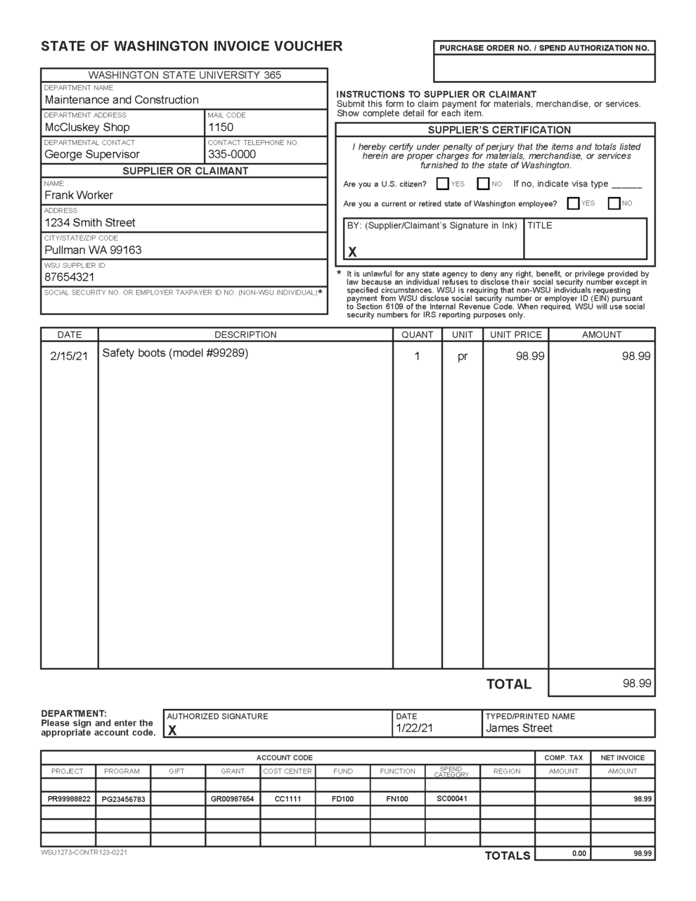 3.16 Safety Footwear | Office of Policies, Records, and Forms ...