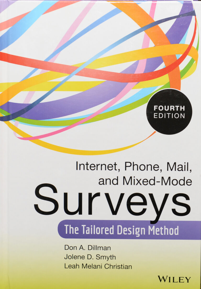 The Tailored Design Method | Social & Economic Sciences Research Center ...