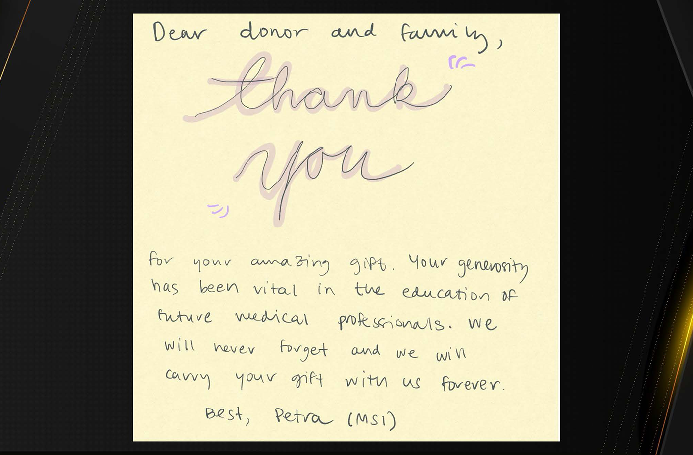 MD Students Honor Donors of the Willed Body Program | Elson S. Floyd ...