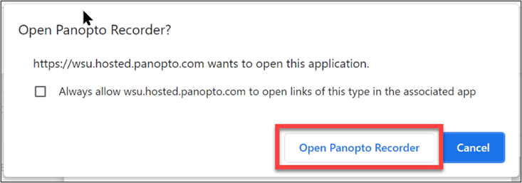Create a Panopto Recording – Windows | Academic Outreach and Innovation ...