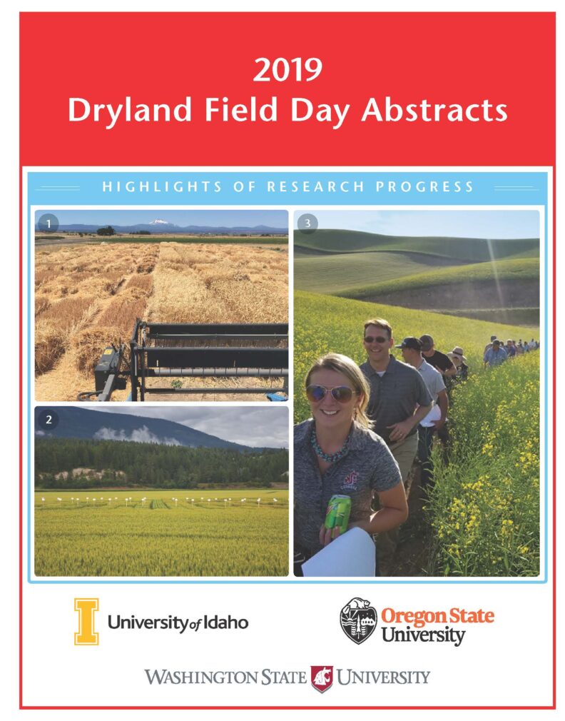 Field Day Abstracts | Lind Dryland Research Station | Washington State ...