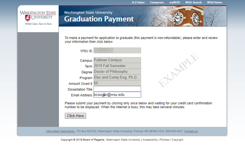 Degree, Graduate Certificate, and Graduation Application | The Graduate ...