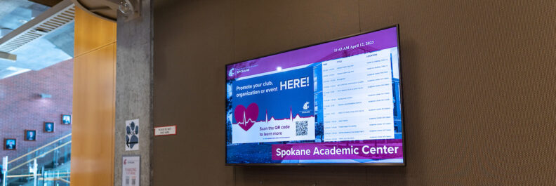 Digital Signage | Communications | Washington State University